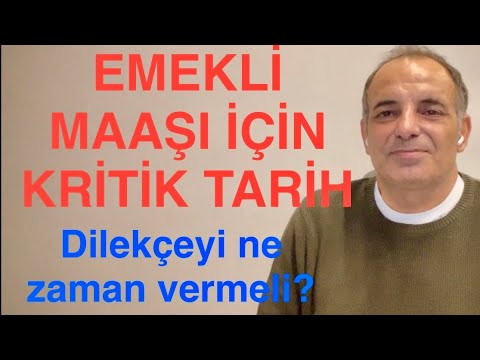 EMEKLİ MAAŞINI BELİRLEYEN TARİH HANGİSİ?  ZAMLAR NASIL YANSIR? DİLEKÇE NE ZAMAN VERİLMELİ?