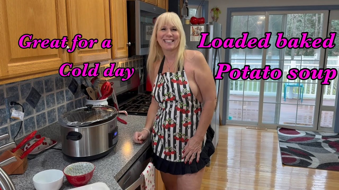 Loaded Baked Potato Soup 😊 Becki Licious Youtube