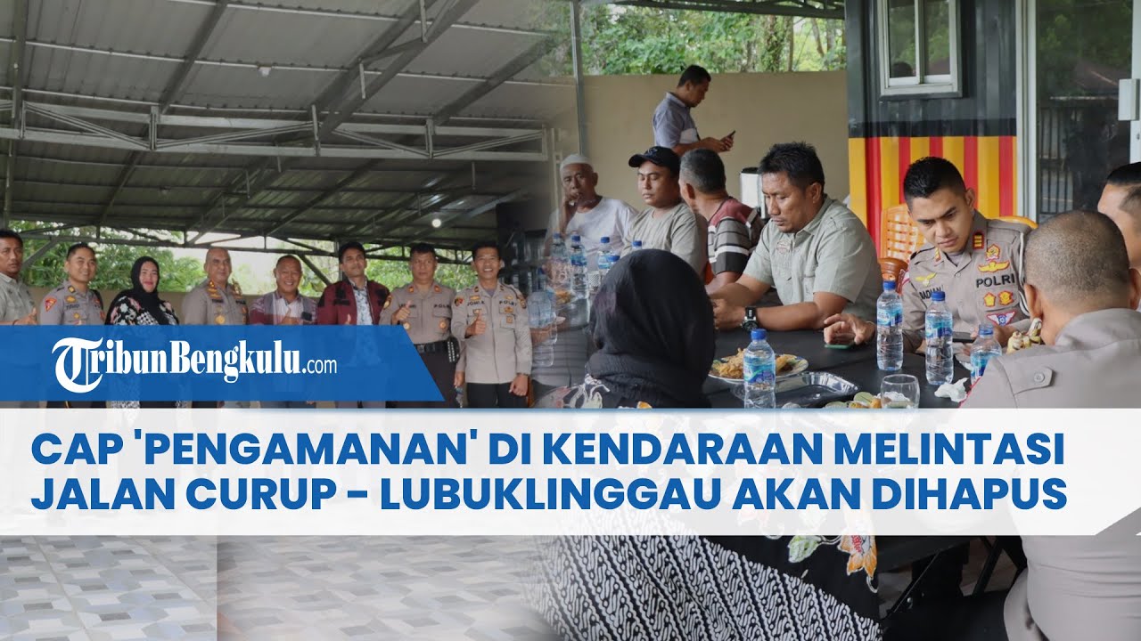 Cap 'Pengamanan' di Kendaraan yang Melintasi Jalan Curup - Lubuklinggau ...