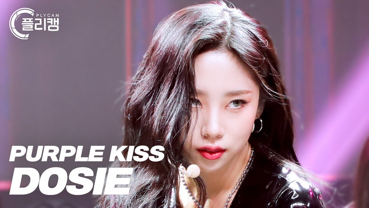 [플리캠 4K] PURPLE KISS DOSIE 'Pretty Psycho' (퍼플키스 도시 직캠) l Simply K-Pop ...