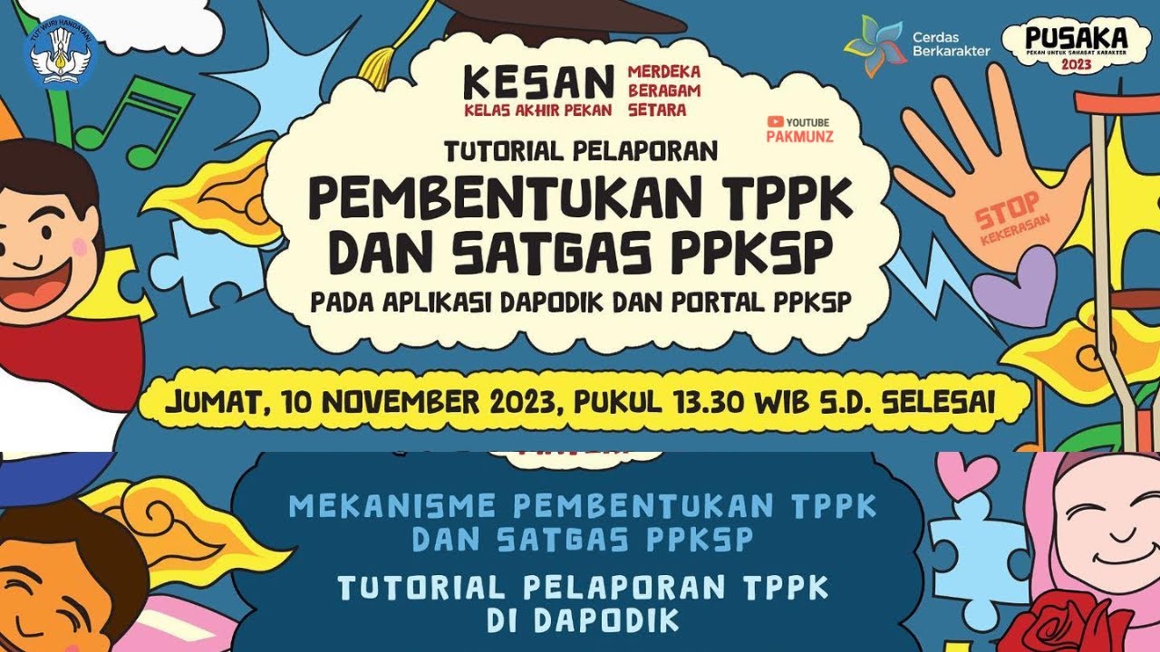 Live - Tutorial Pelaporan Pembentukan TPPK dan Satgas PPKSP pada ...