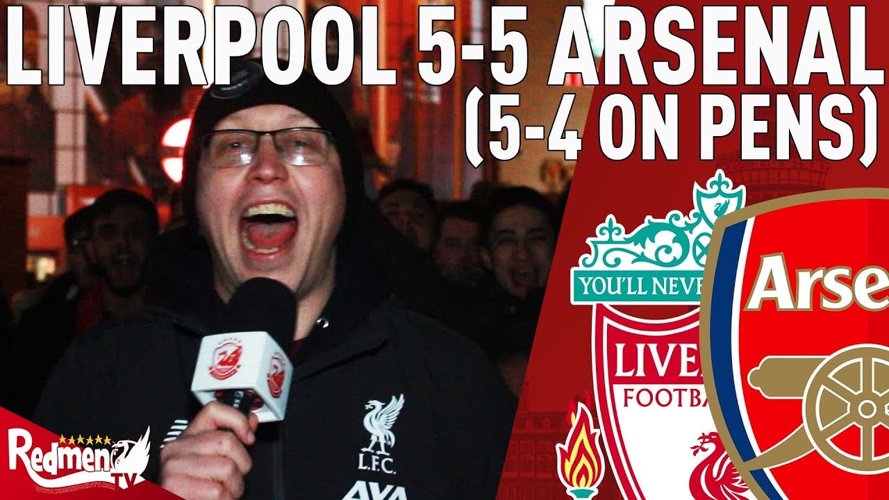 Mad as a Box of Frogs! | Liverpool 5-5 Arsenal (5-4 Pens) | Chris ...