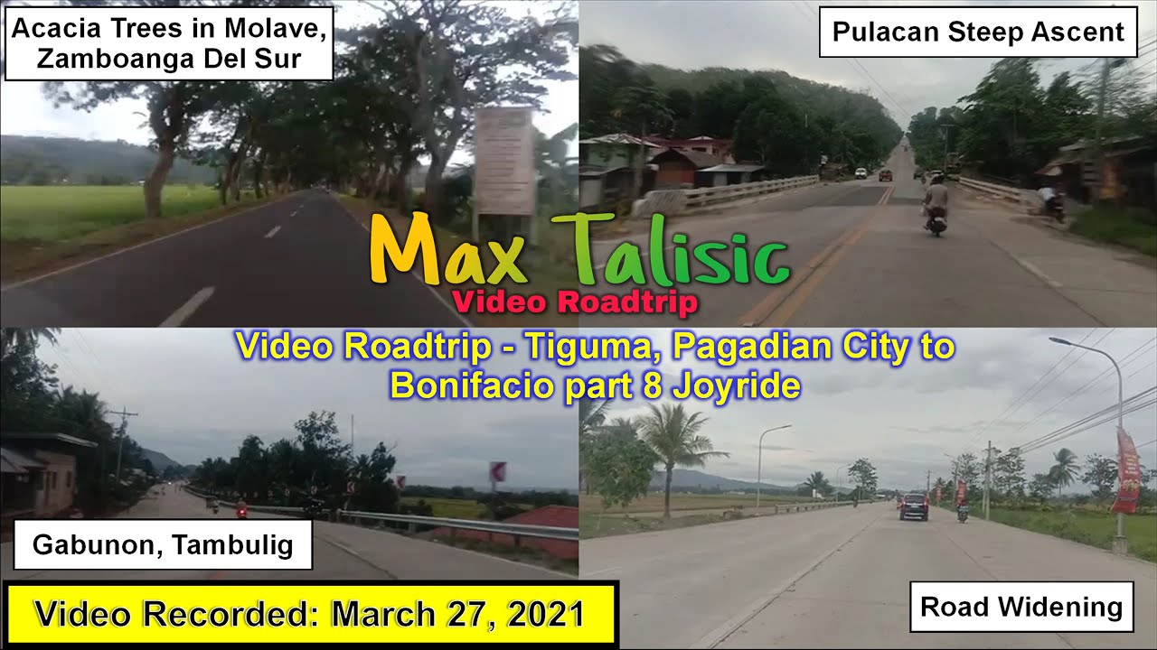 Video Roadtrip - Tiguma, Pagadian City to Bonifacio part 8 Joyride ...
