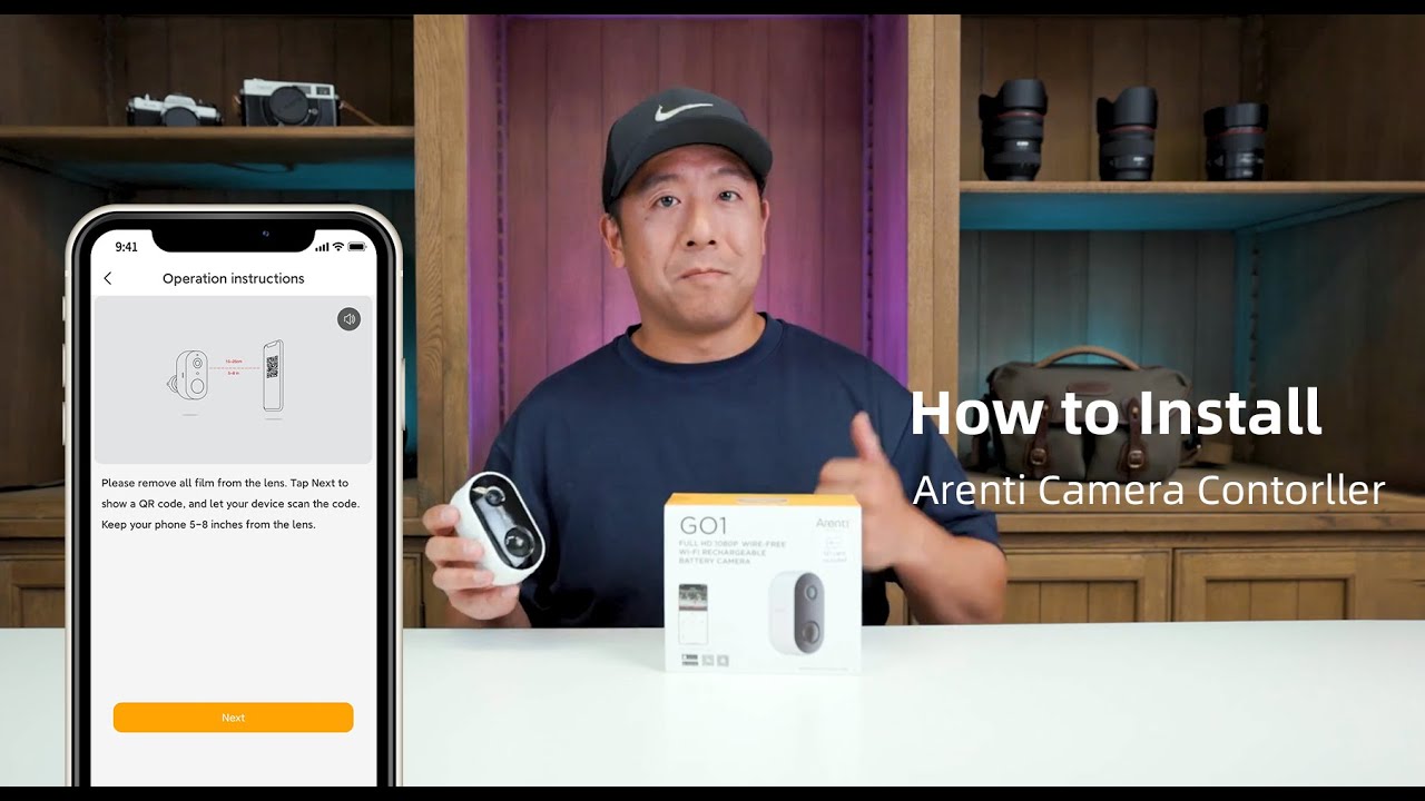 How to Install Arenti Camera Contorller - YouTube