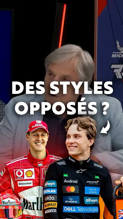 Oscar Piastri, un reptile à l'inverse de Michael Schumacher ? #F1 # ...