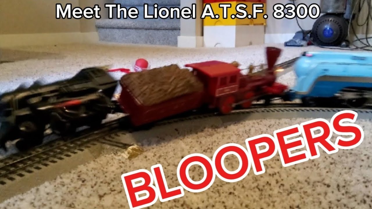 Meet The Lionel A.T.S.F. 8300 bloopers - YouTube