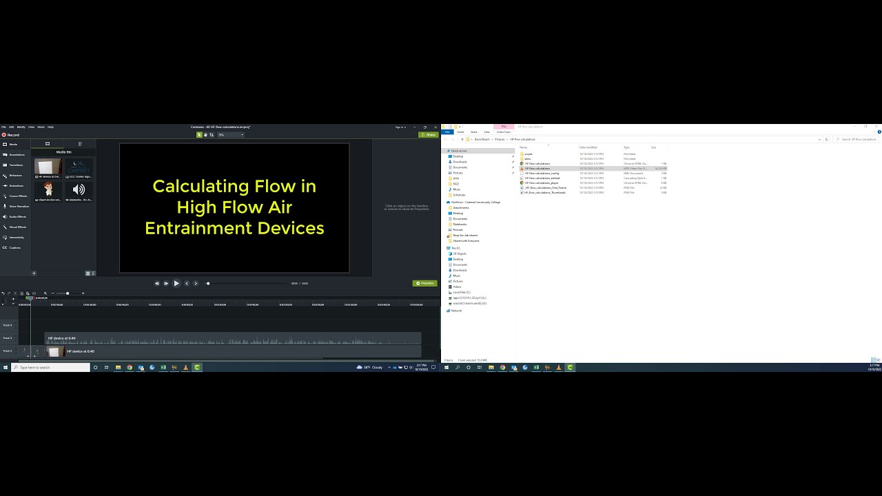 High flow oxygen flow calculations - YouTube