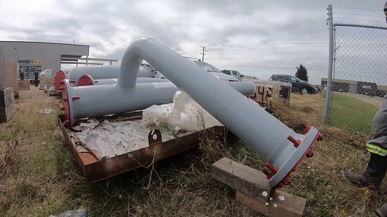 70 MMSCFD Refrigeration Unit - YouTube