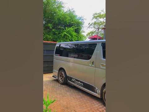 😍 Toyota Modified Kdh van srilankan van modified kdh 👑 Wathsapp status 👑 Sri Lankan kdh van ...