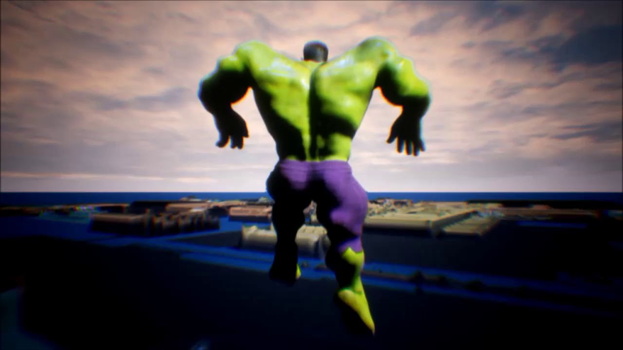 HULK FBX CC3/ICLONE and UE4 ASSET - YouTube