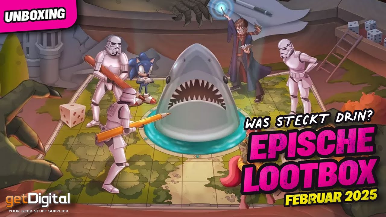 Die epische LOOTBOX von GetDigital.de vom Februar 2025 - YouTube