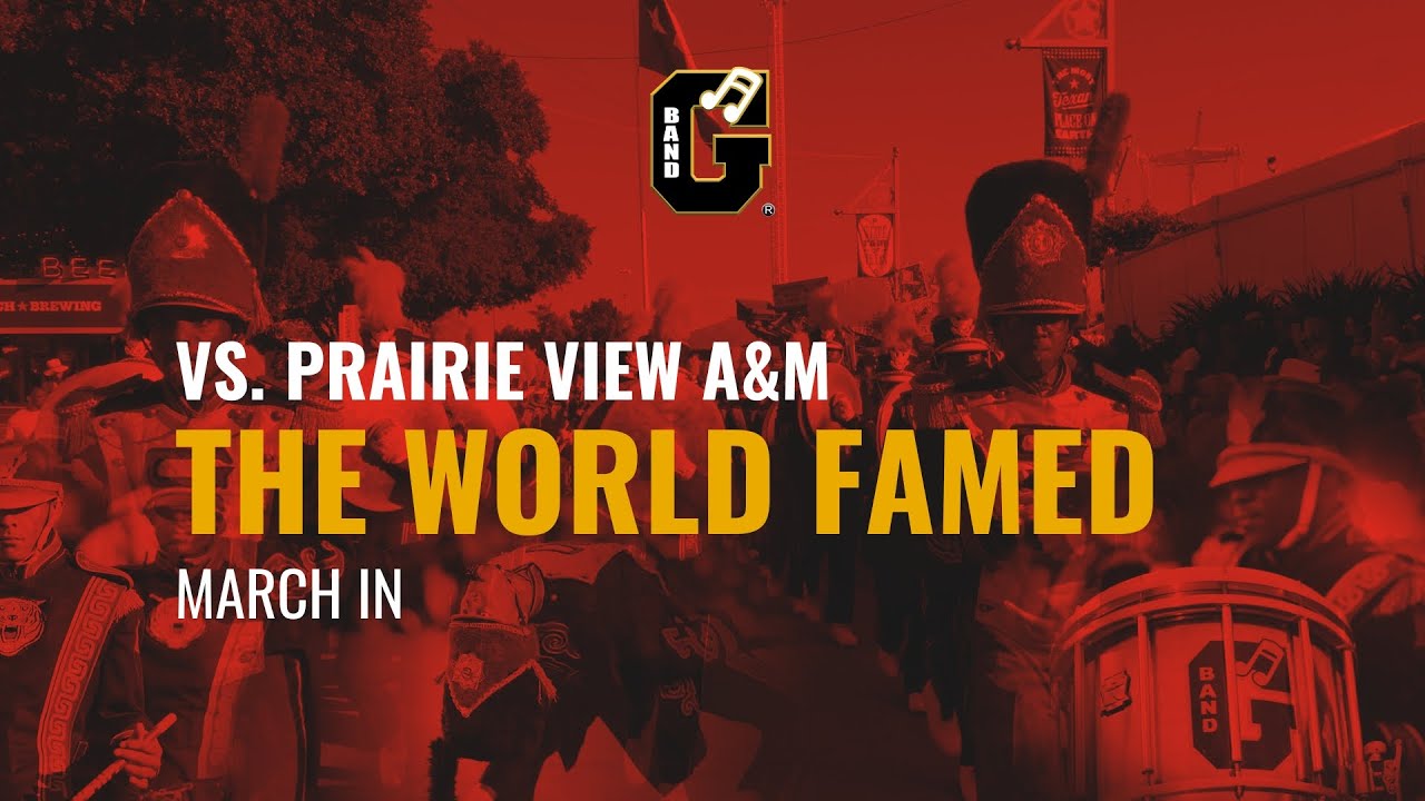 🐅🔥 World Famed March-In | 2025 Cotton Bowl | GSU vs. Prairie View A&M 💛 ...