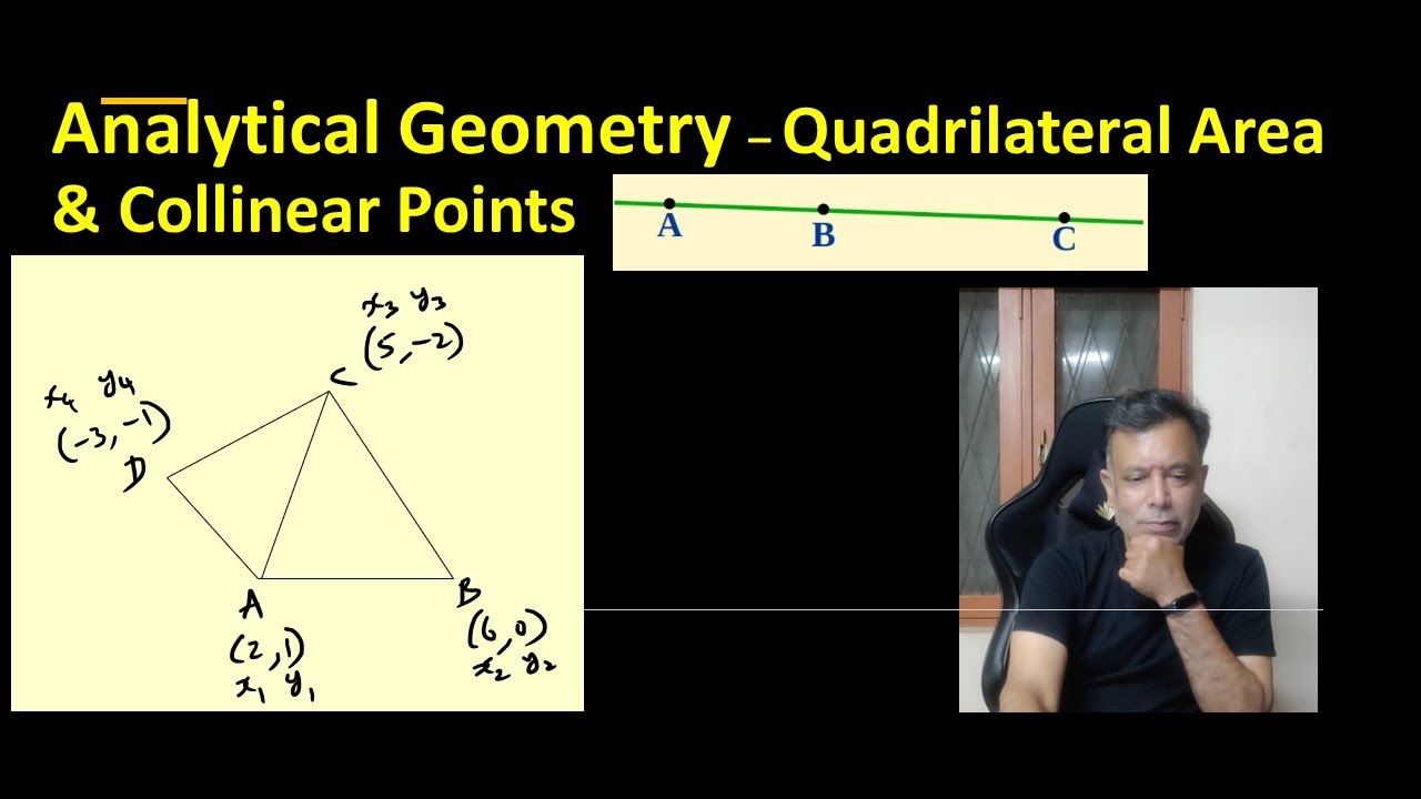 12 – "Analytical Geometry: Quadrilateral Area & Collinear Points ...