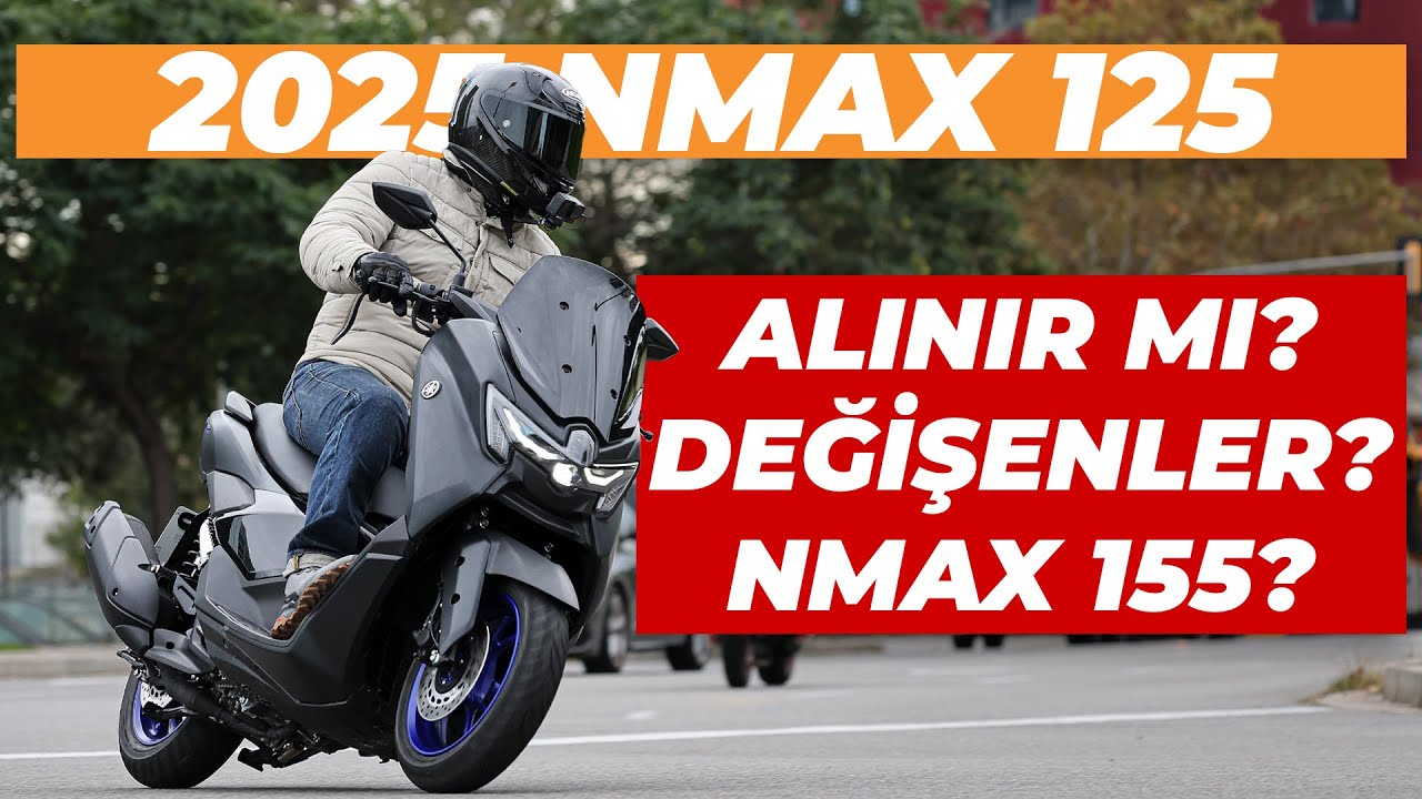 Yeni Yamaha NMAX 125 İnceleme | Barcelona'da Sürdük! - YouTube