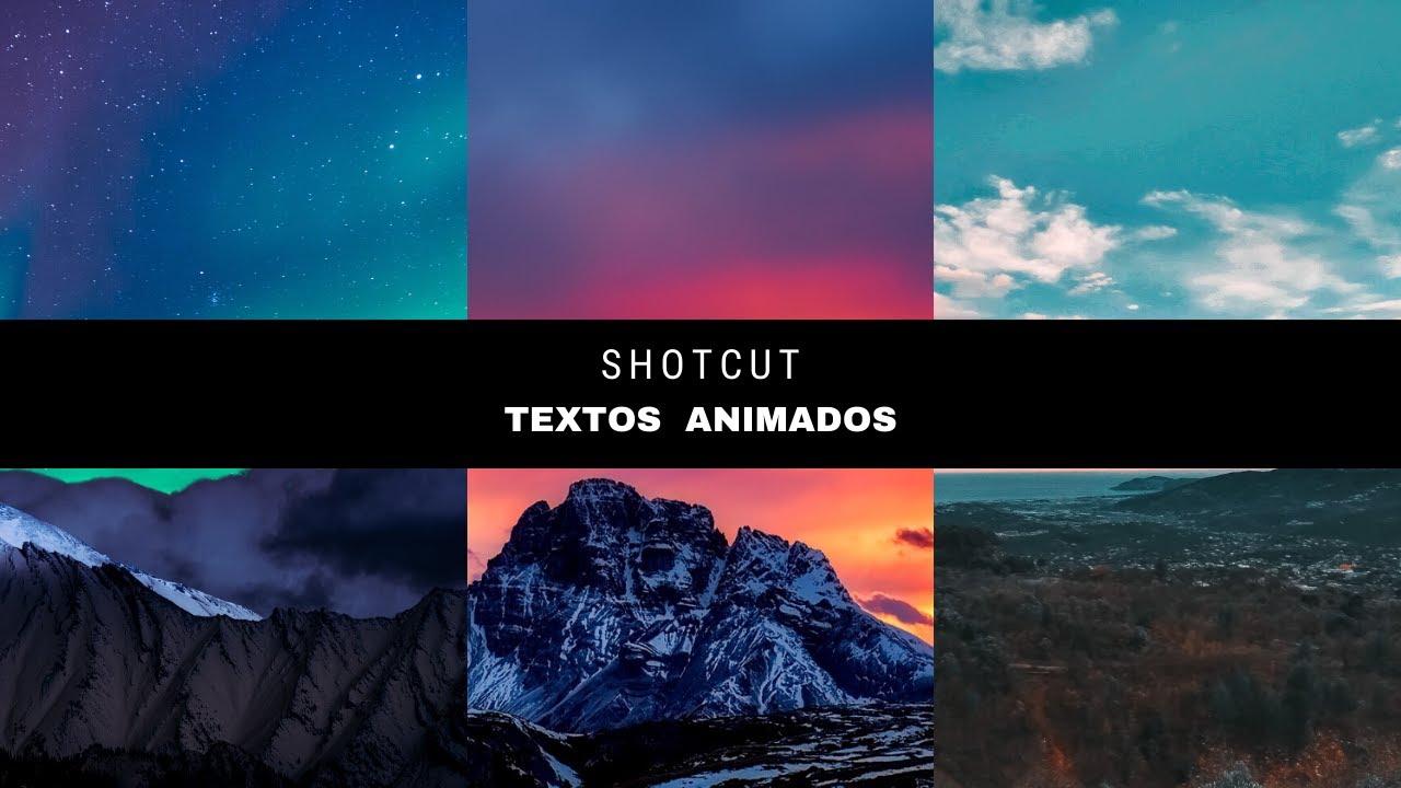 Criar textos animados com Shotcut - YouTube