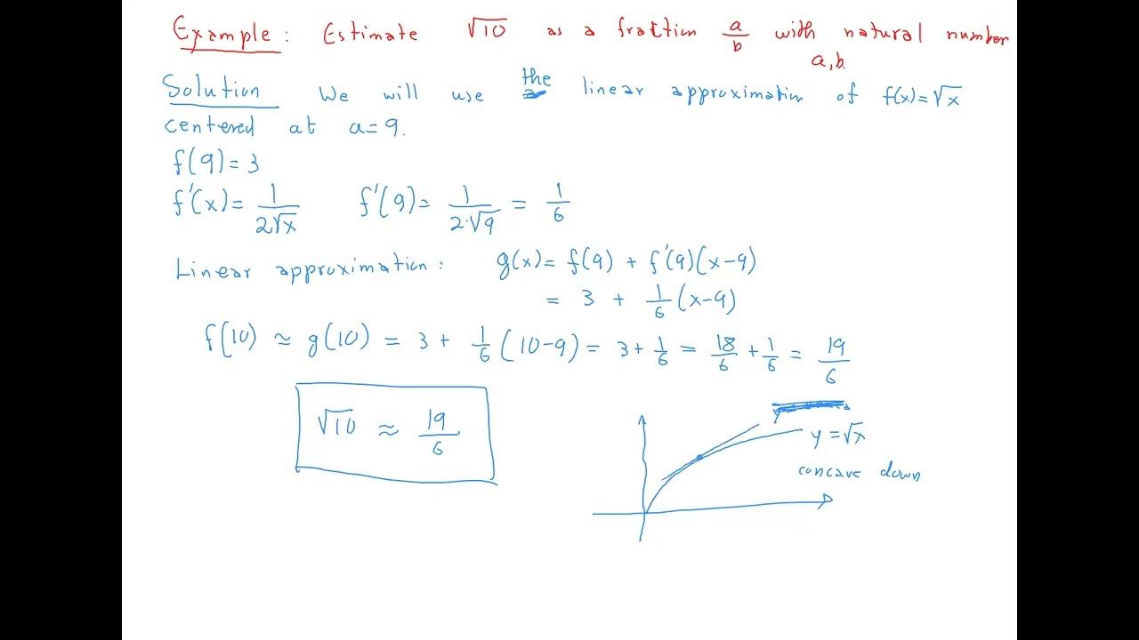 Calculus for Life Sciences - Lecture 31: Linear Approximation - YouTube
