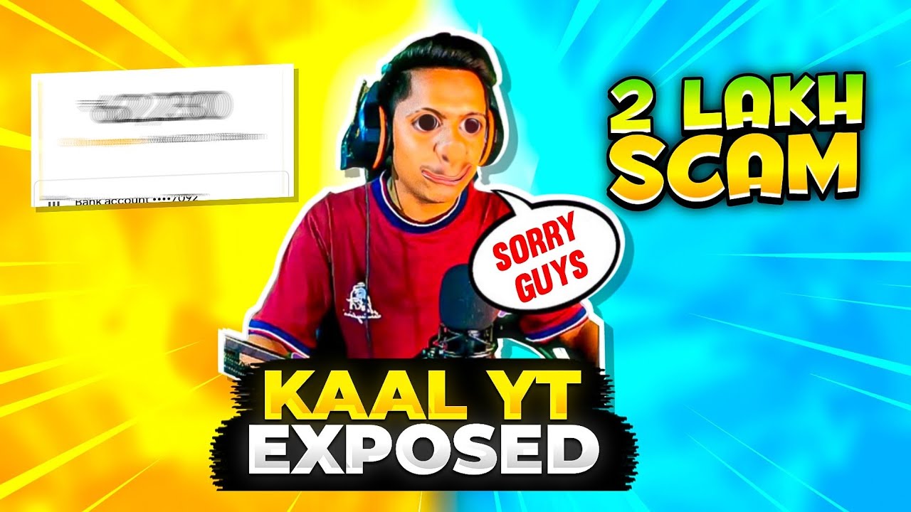 KAAL YT EXPOSED || दो लाख का स्कैम - GARENA FREE FREE 🔥 - YouTube