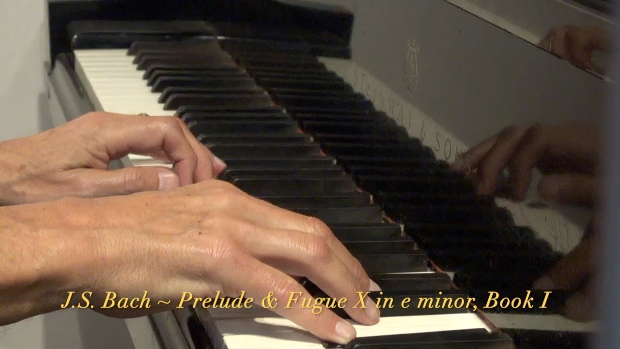 Prelude & Fugue X in e minor, Book I - YouTube