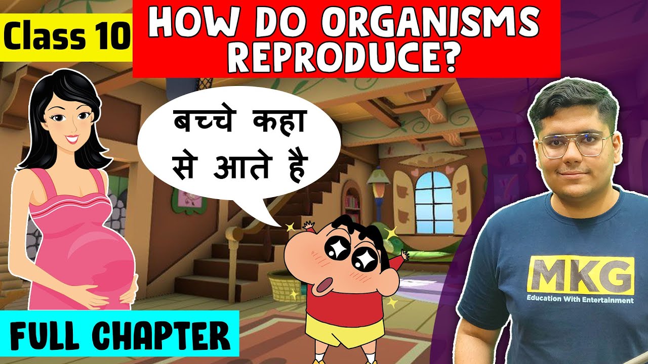 How do Organisms Reproduce? | Class 10 science chapter 8 | how do ...
