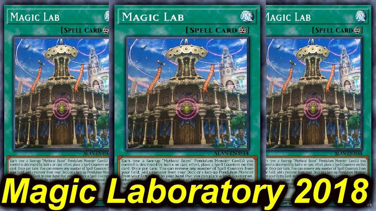 【YGOPRO】MAGIC LAB DECK 2018 - YouTube