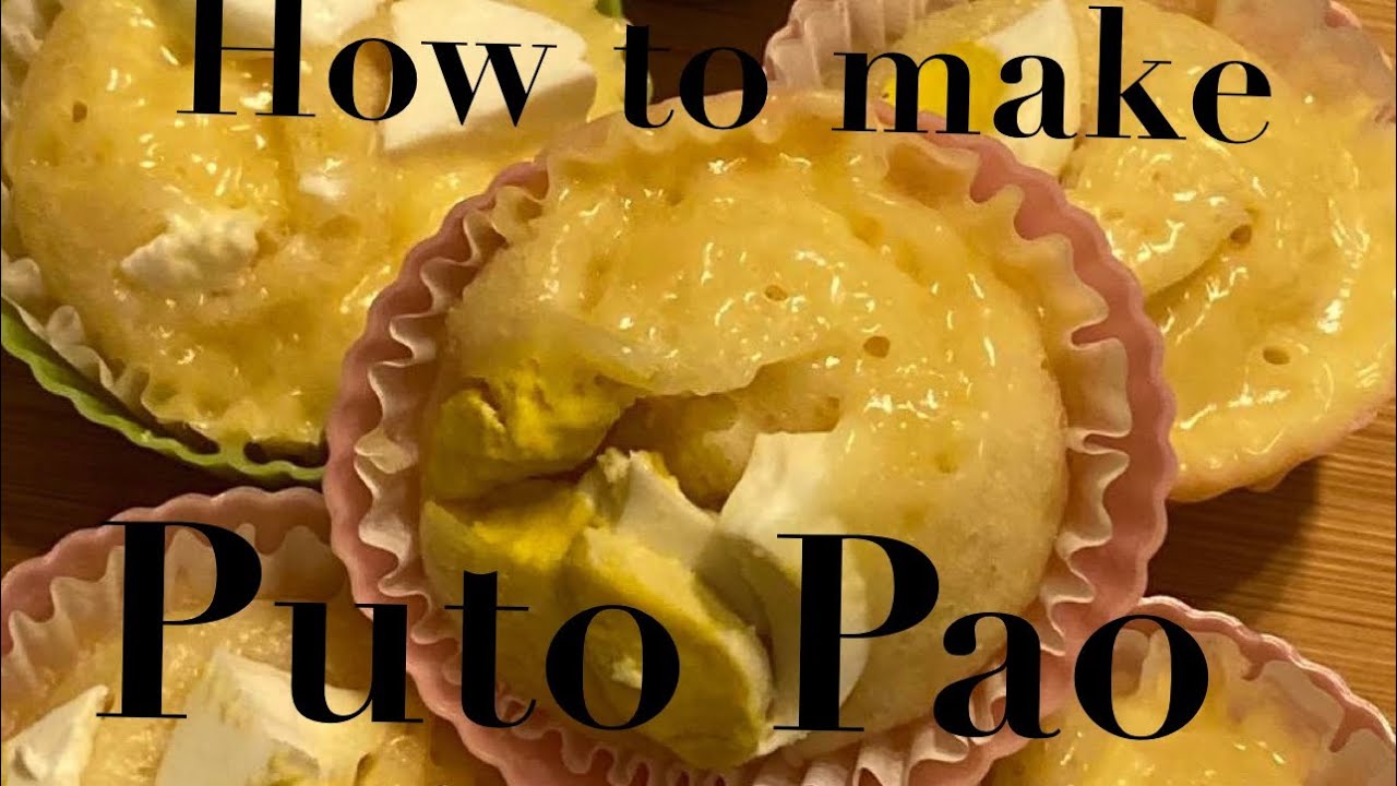 How to make Puto Pao - YouTube
