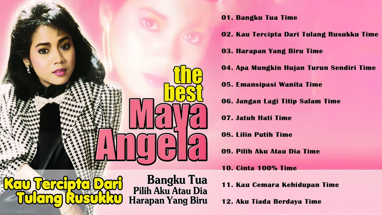 Full Album Lagu Nostalgia MAYA ANGELA | Lagu Lawas Indonesia Terbaik - YouTube