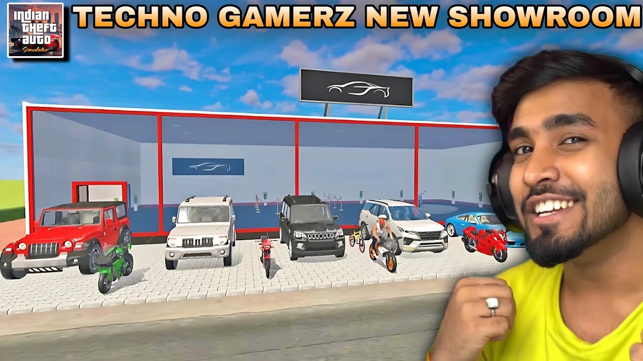 Finally 🥵 Visiting Techno Gamerz New Show Room 🤑💸 in Indian Theft Auto ...
