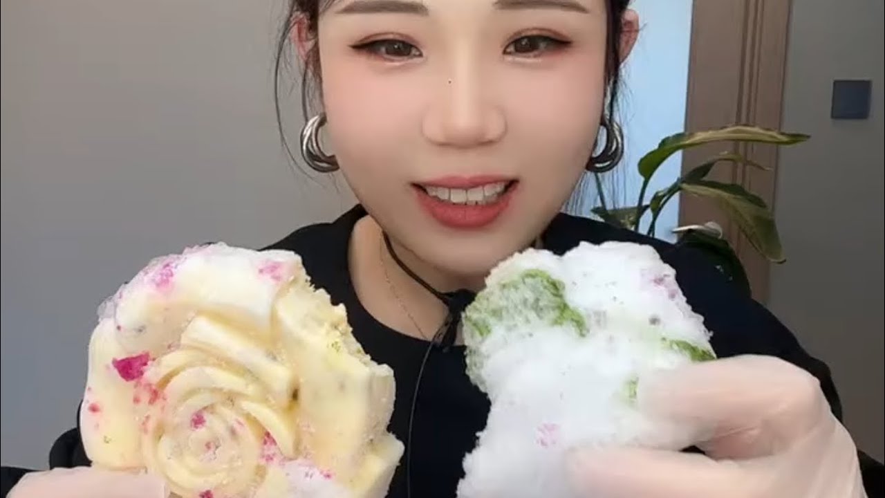 FROZEN SOFT CRUNCHY ICE - YouTube
