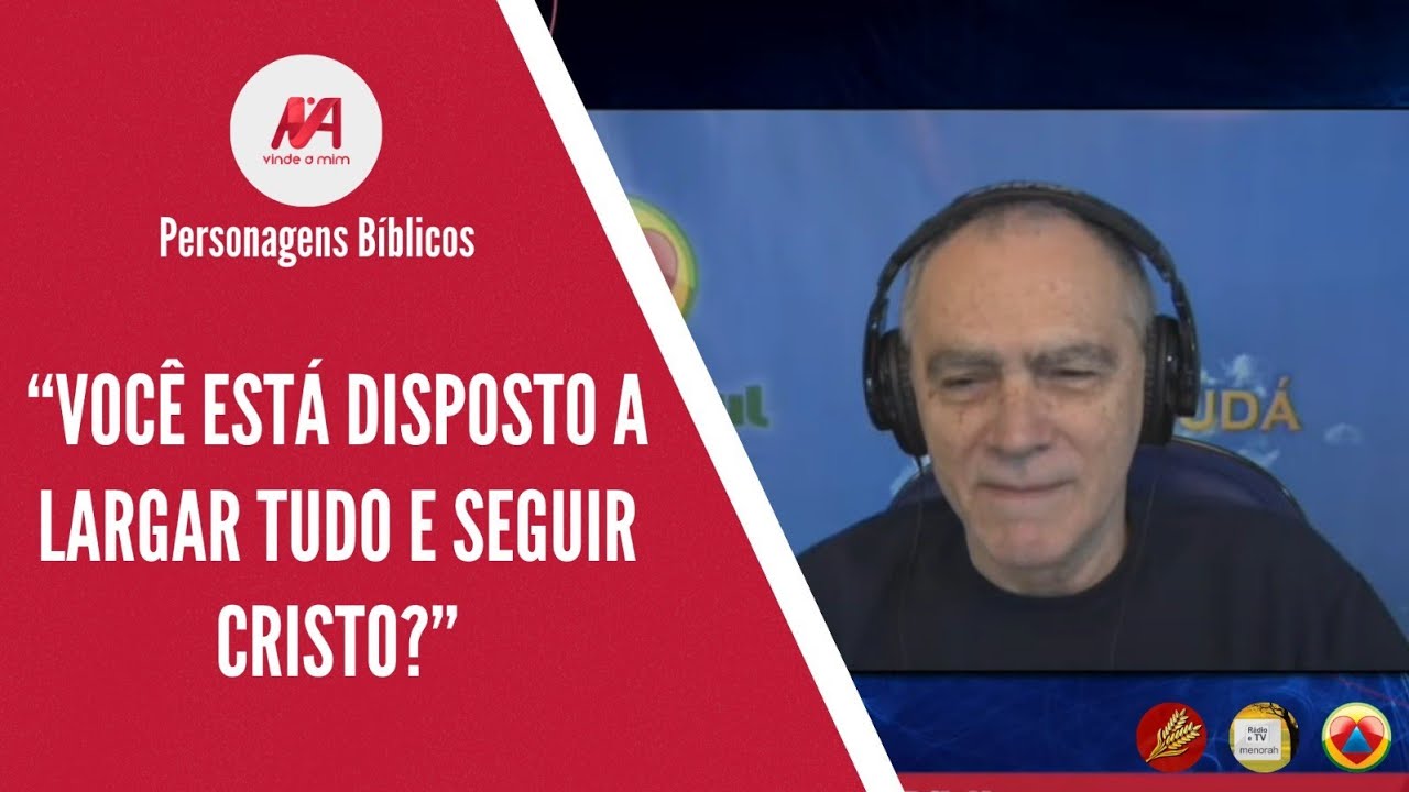 Vinde a Mim 17/10/2023 - A Cura da Alma: Suelen Melo / Personagens bíblicos: Mateus (Levi) - YouTube