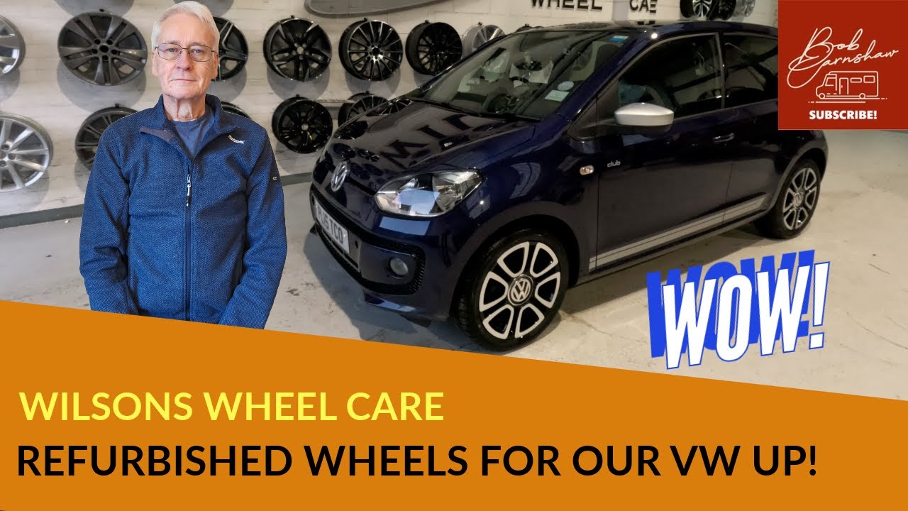 What A DIFFERENCE - VW Up! - SHINY Refurbished Alloy Wheels! - YouTube