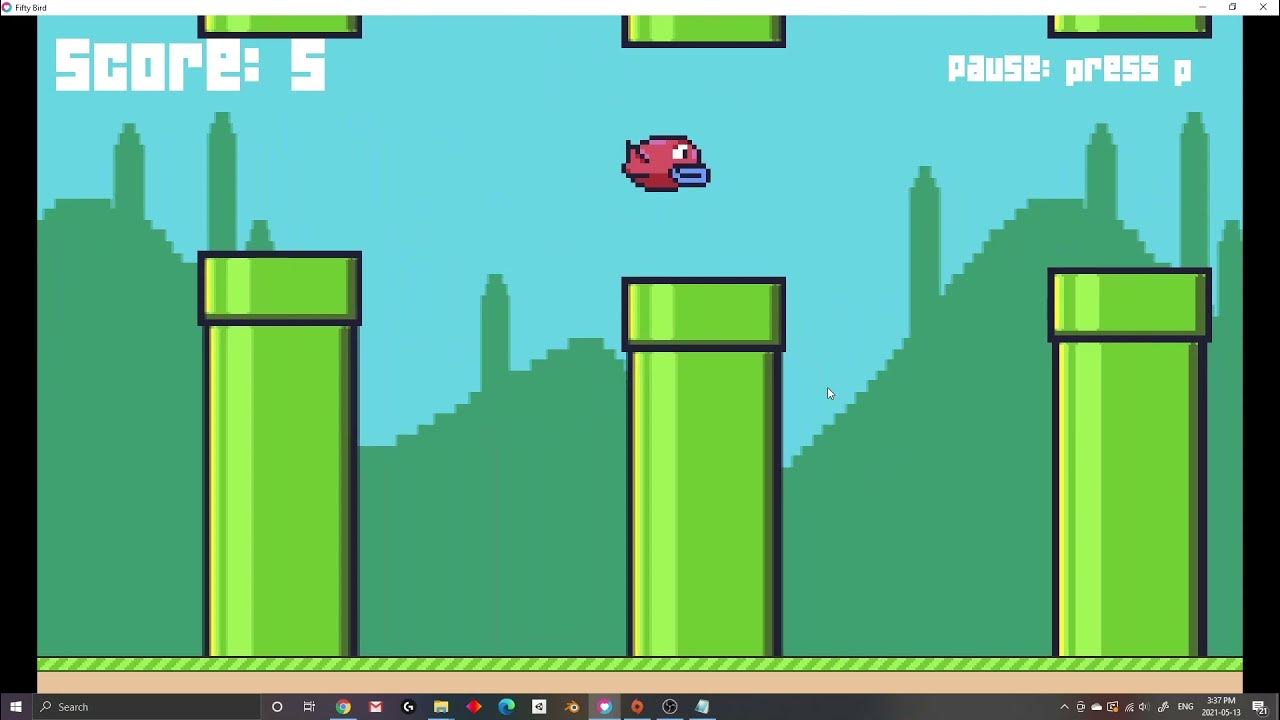 Implementing a Pause Function for Flappy Bird - YouTube