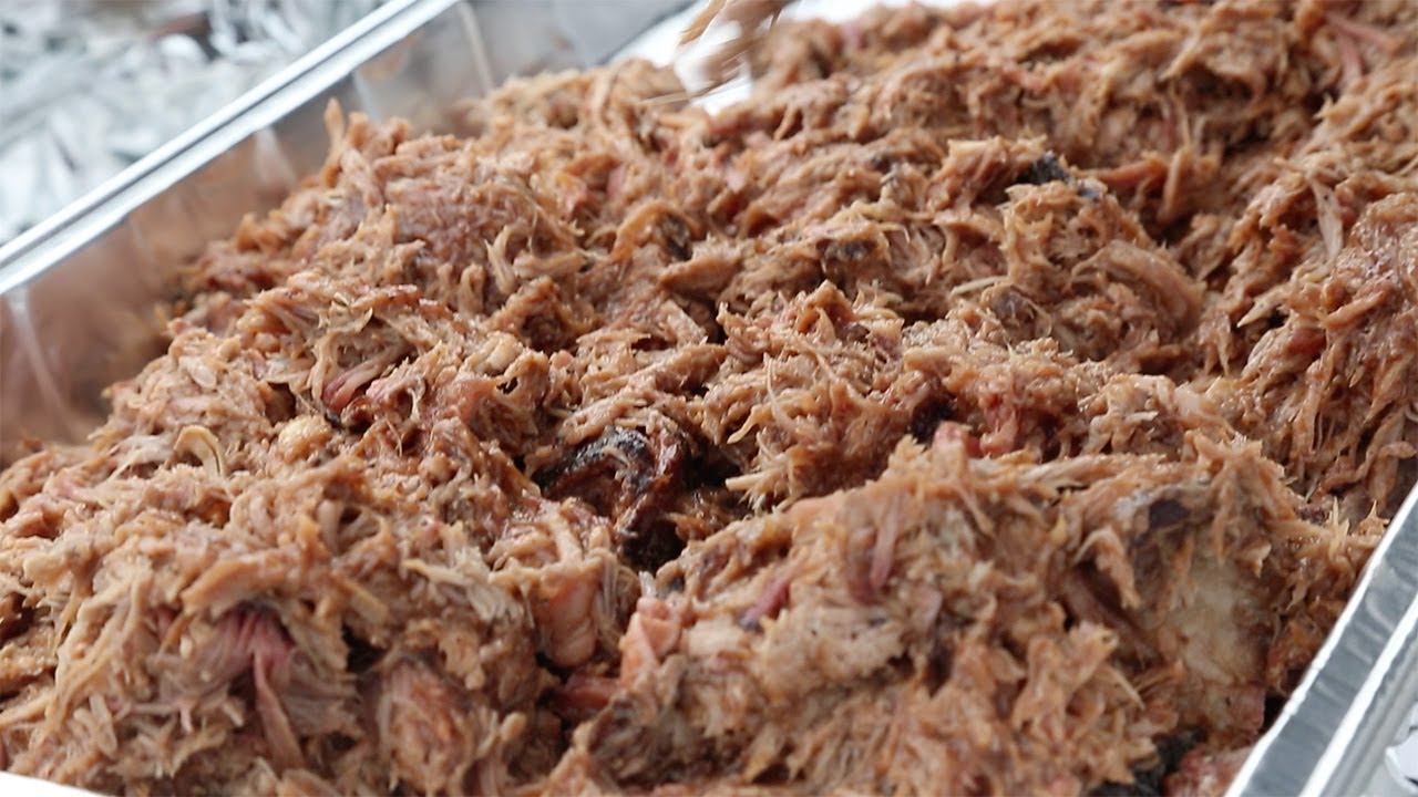 Pulling Pork With a Power Drill - YouTube