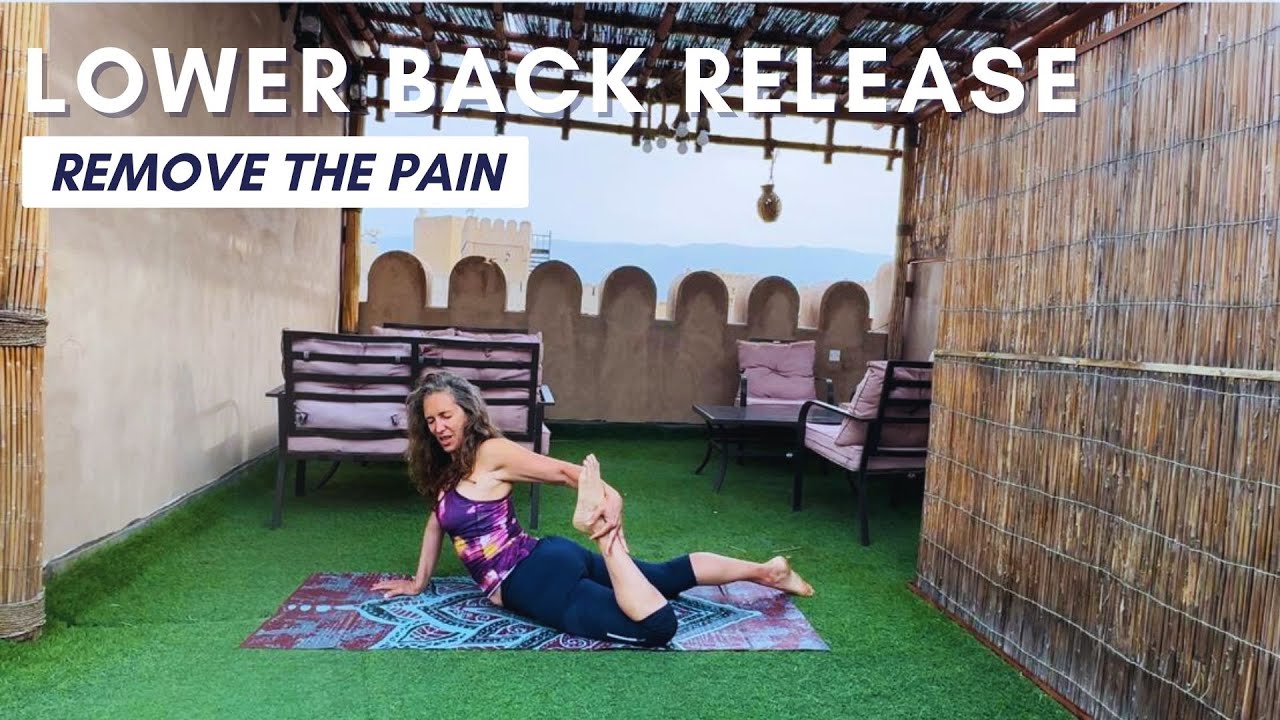 Lower back release - a practice to relax all areas that are prone to ...
