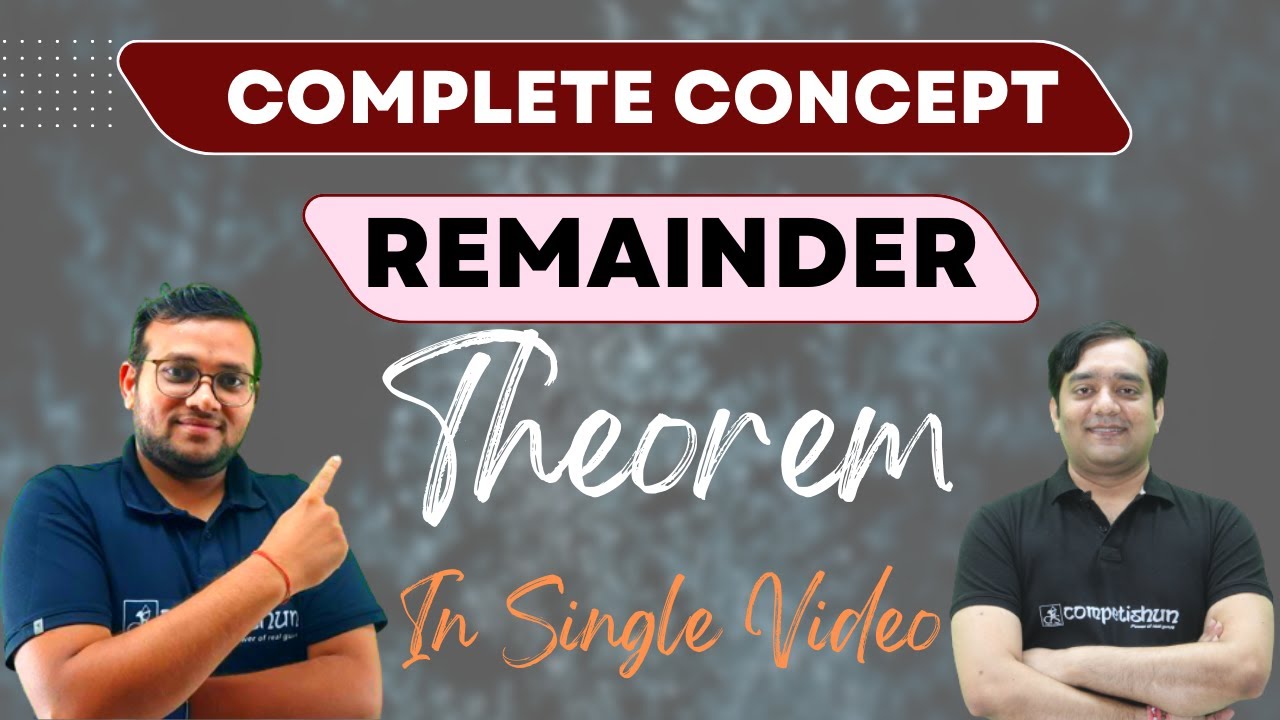 Complete Concept of Remainder Theorem | class 9 polynomial | By PM sir ...