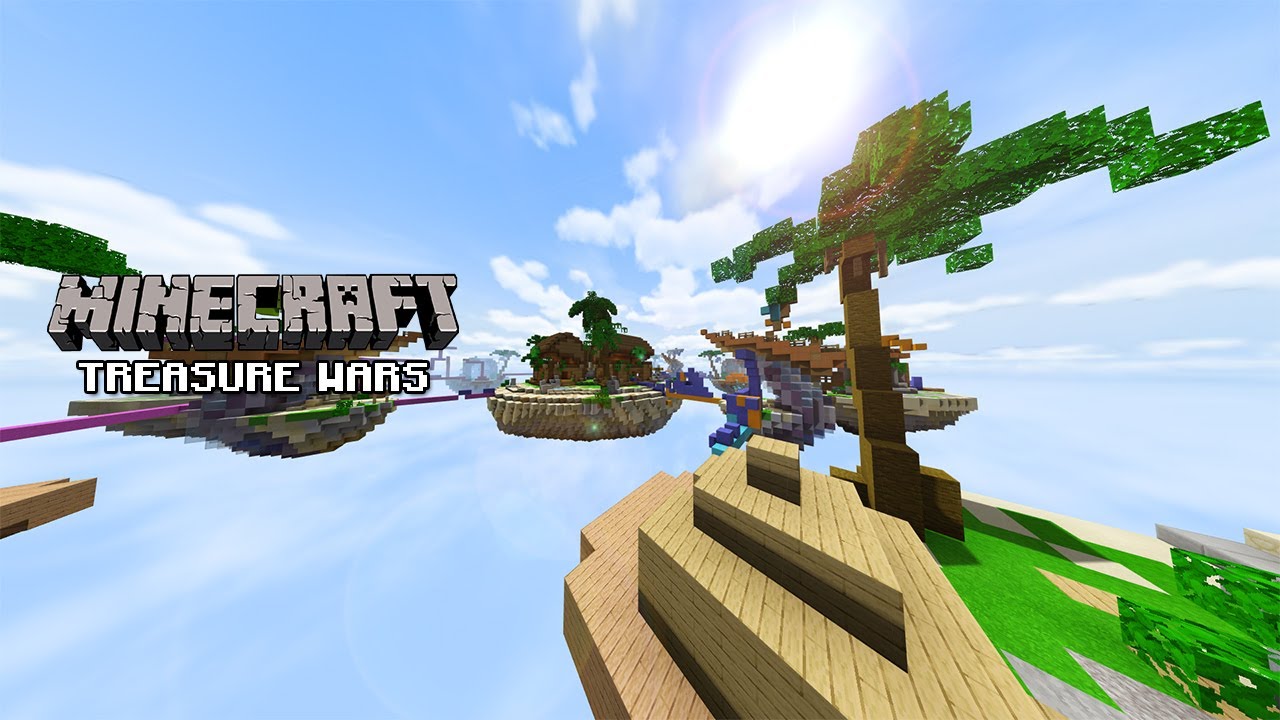 TREASURE WARS! | Minecraft Windows 10 HIVE - YouTube