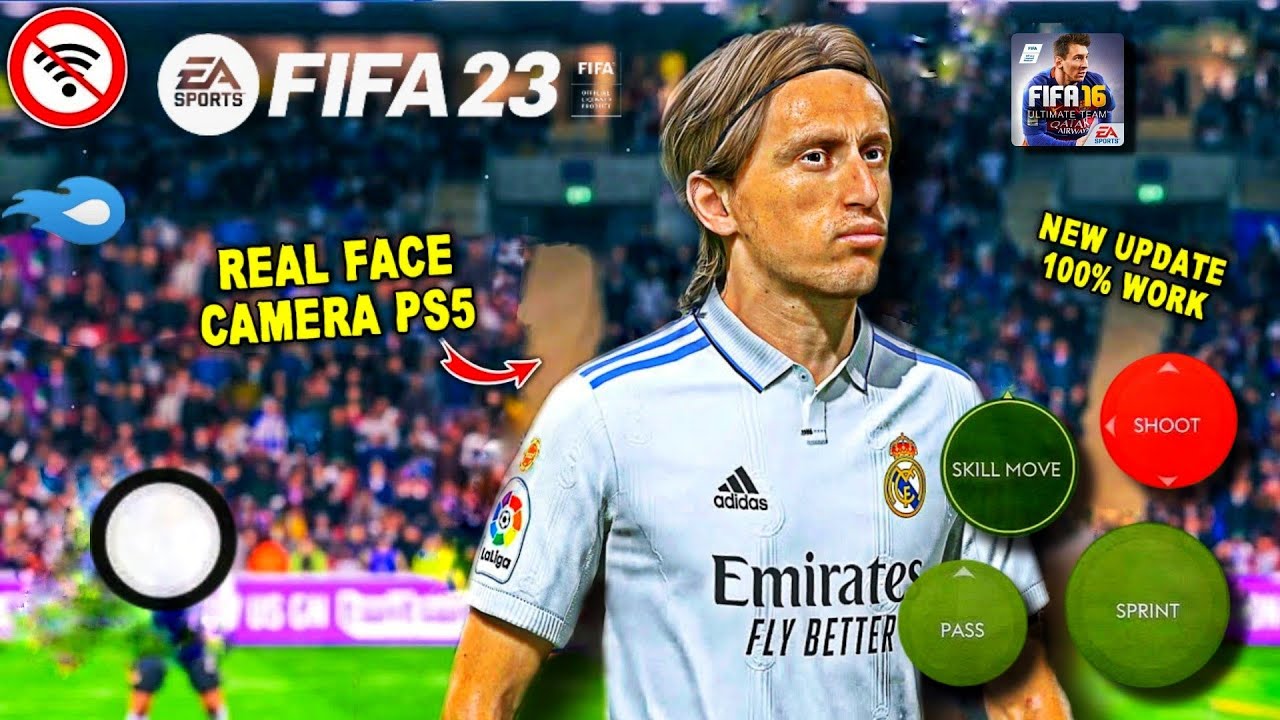 FIFA 16 MOD PES 17 ANDROID OFFLINE Best Graphics HD Mobile V3 ELCLASICO ...