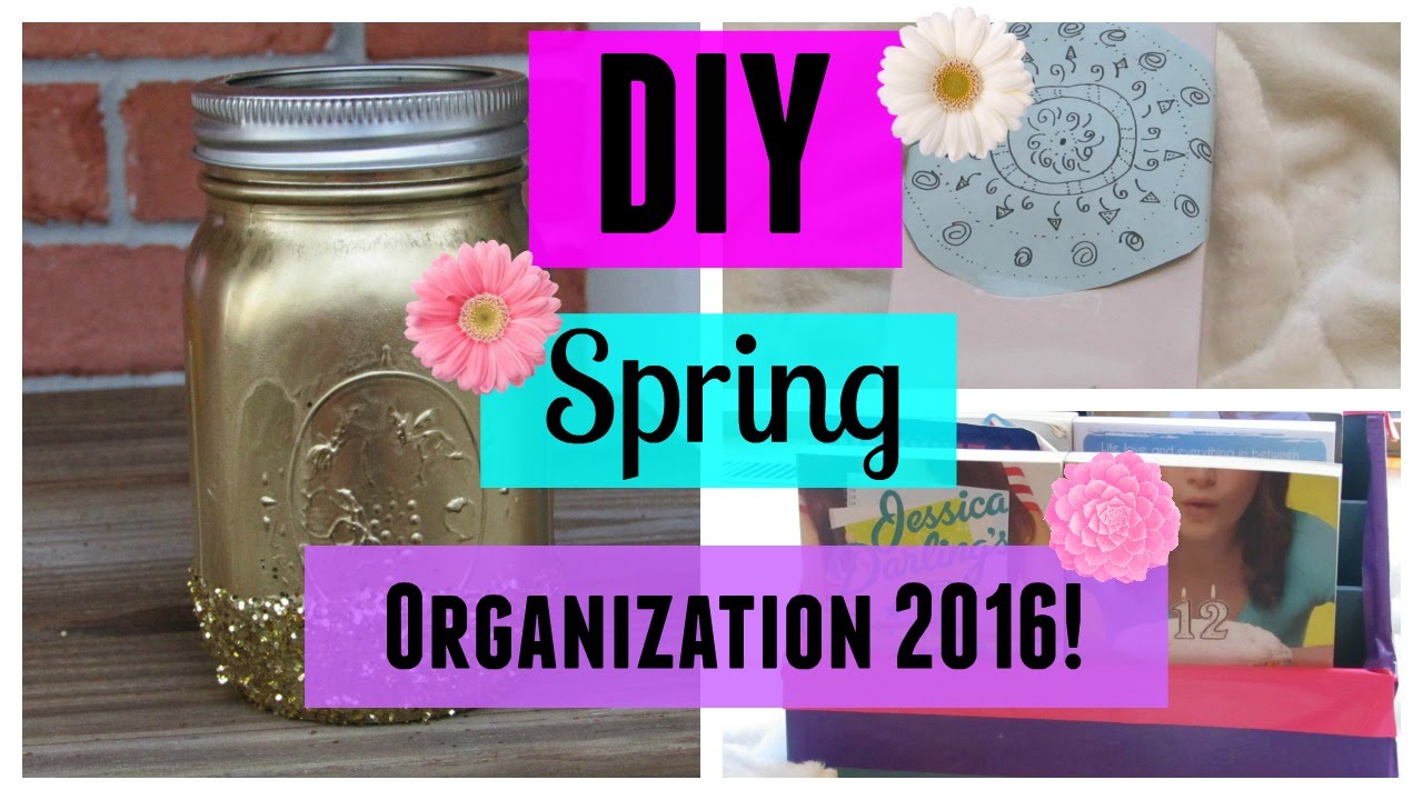 DIY Spring Organization! - YouTube