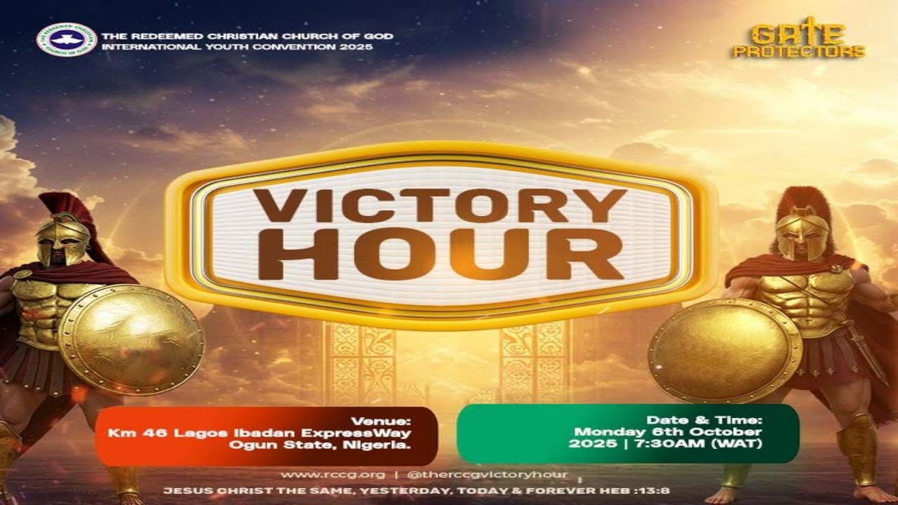 RCCG OCTOBER 2025 VICTORY HOUR || GATE PROTECTOR || PASTOR E. A ...