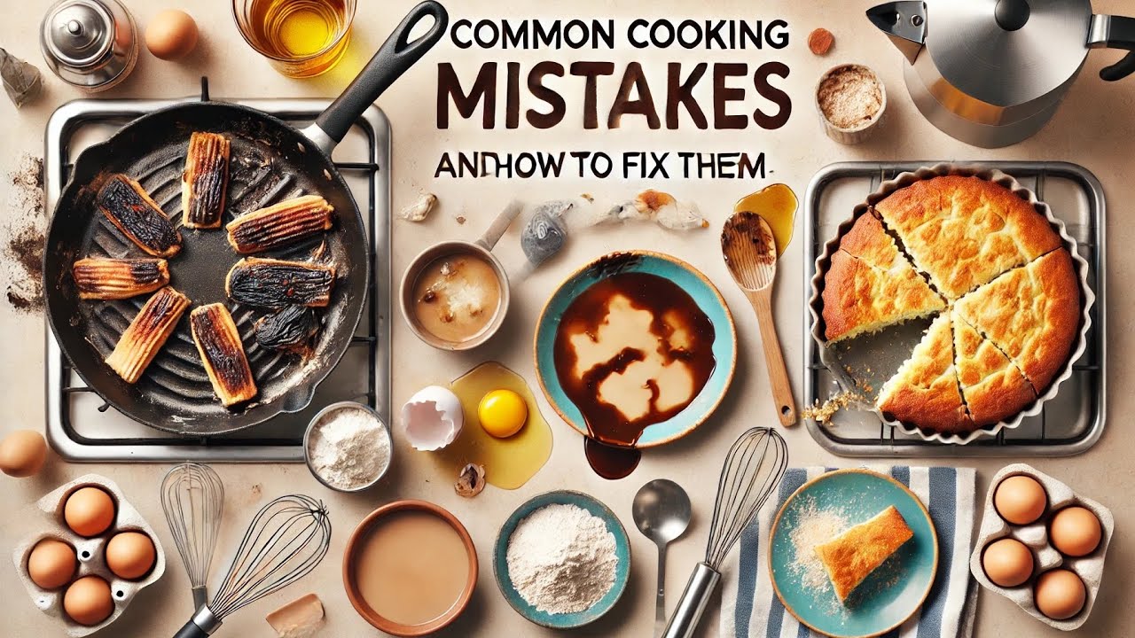 Common Cooking Mistakes and How to Fix Them - YouTube