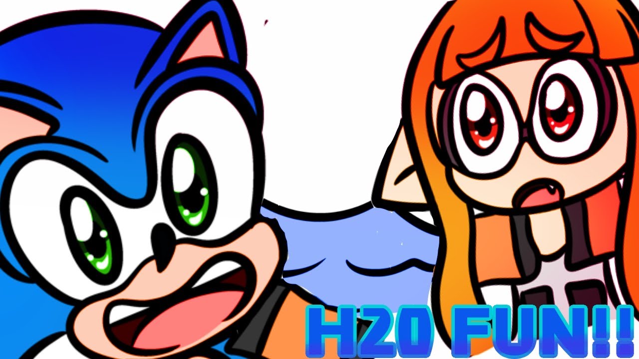 Sonic and Inkling's H20 FUN!!! - YouTube