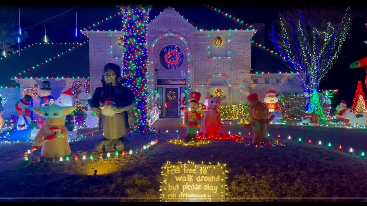 Flower Mound Texas: Holiday Lights Tour! Amazing Holiday Displays ...
