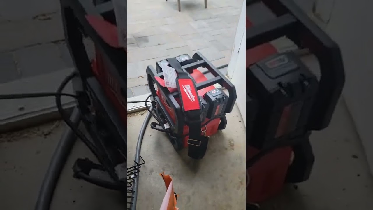 Milwaukee Tool runs my refrigerator #shorts - YouTube