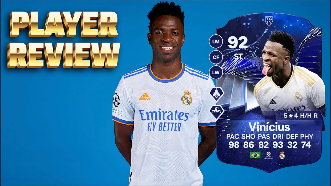 ¡UNA CARTA CON MUCHA SAMBA! -REVIEW VINICIUS JR TOTY MENCION HONORIFICA ...