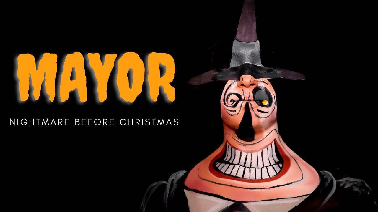 Mayor of Halloween Town - Nightmare Before Christmas - Halloween Makeup ...