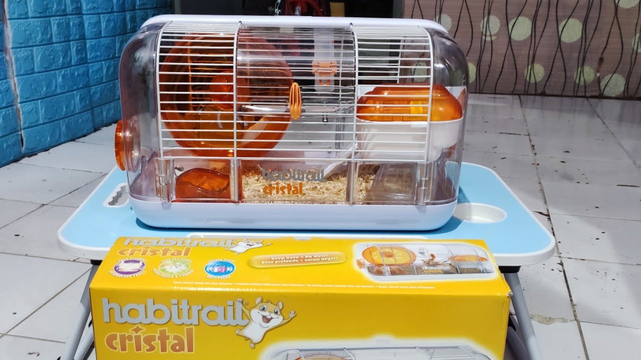 Unboxing Kandang Hamster HABITRAIL CRISTAL - YouTube