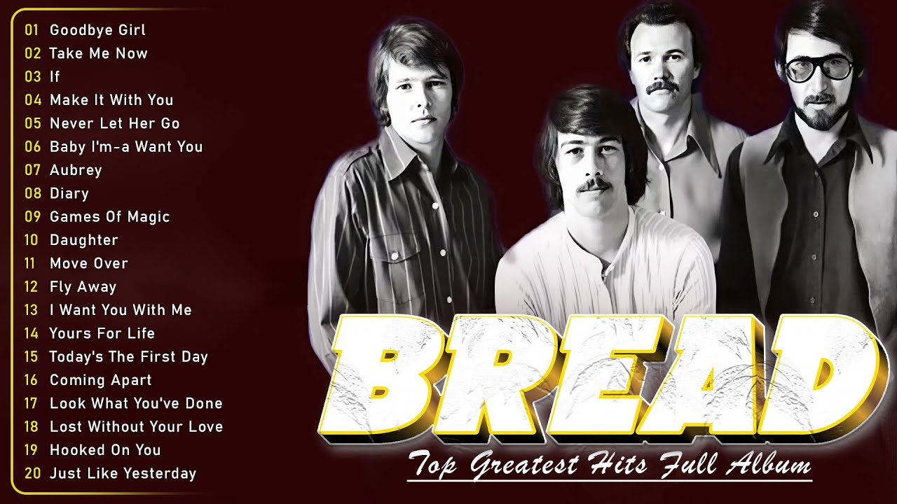 David Gates & Bread Greatest Hits Full Album (Lyrics) - YouTube