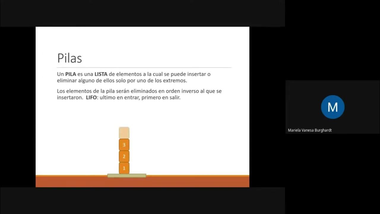 Pila implementada con Arreglos - YouTube