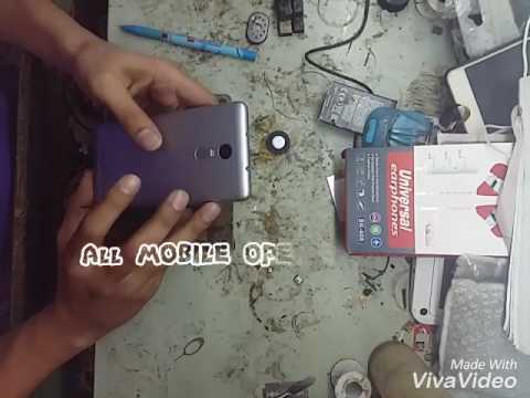 How to open Redmi note 3 back panel - YouTube