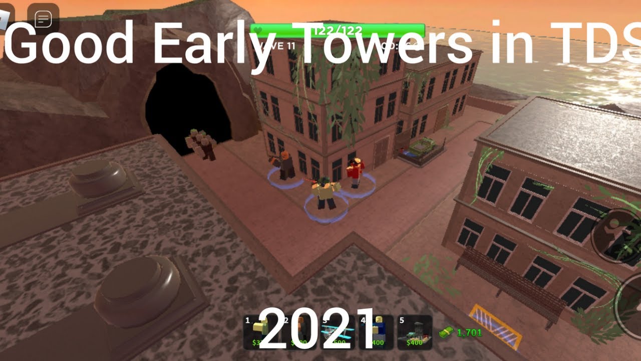 TDS Tower Defense Simulator Good Early Towers! | JayryllePlayz Gaming ...