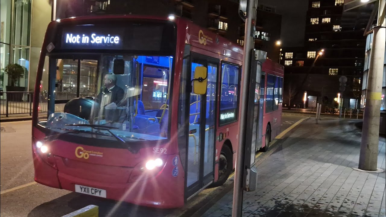 *Limp Without Kickdown* Go-Ahead London SE92 YX11CPY Bus Route 225 (ADL ...